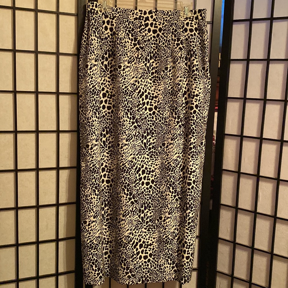 Vintage Clara Clara By Vinette Gold Skirt Suit Size 14 - Gem